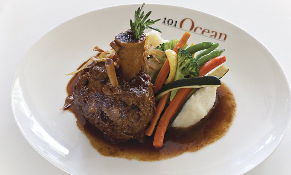 free lunch entree at 101 Ocean - Lauderdale-By-The-Sea, FL