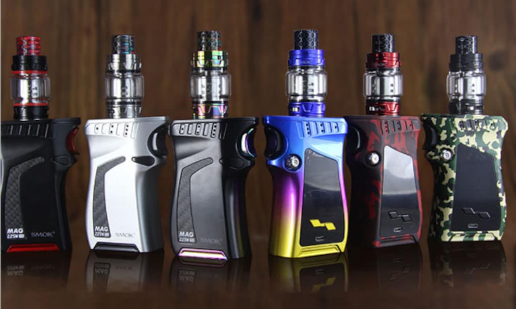 Buy any e-cig kit (value of $50 or more) and receive a free bottle of ...