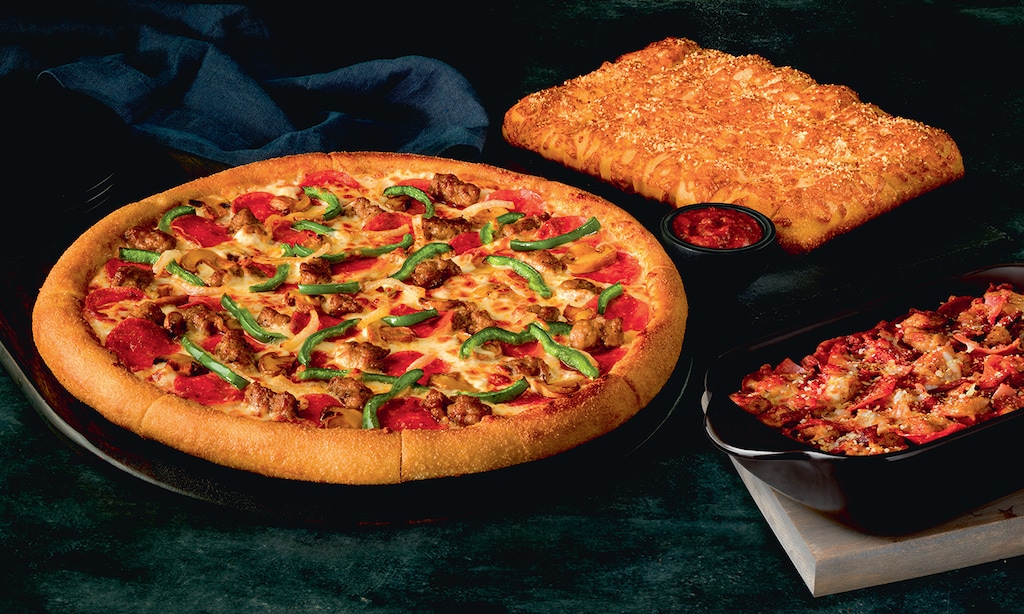 $24.99 MEDIUM SPECIALTY PIZZA, MEDIUM 1-TOPPING PIZZA, CINNA SQUARES ...
