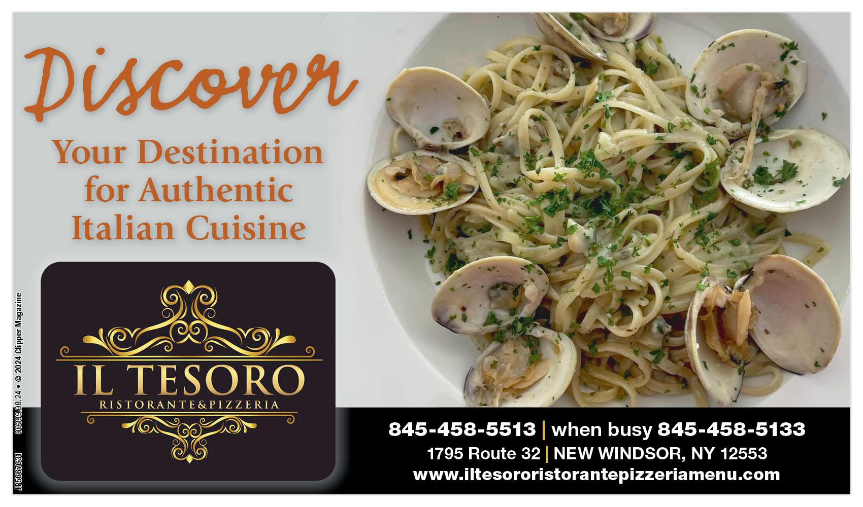 $15 For $30 Worth Of Italian Dinner Dining at Il Tesoro Restaurant ...